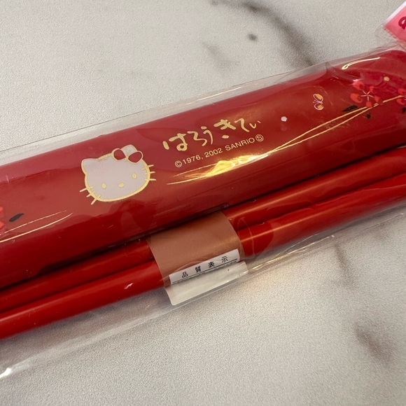 Sanrio | Kitchen | Vintage Sanrio Hello Kitty Bento Box And Chopsticks ...